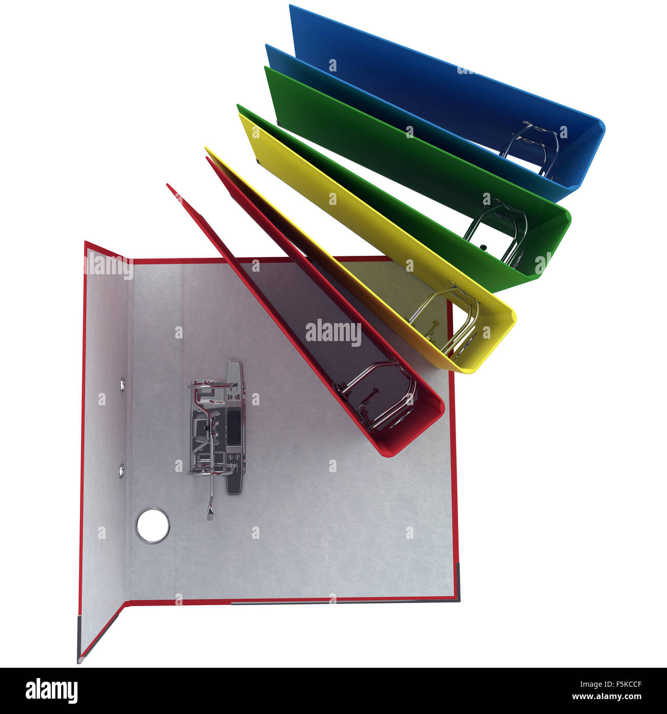 Folder, open, closed, mechanism, metal Stock Photo - Alamy