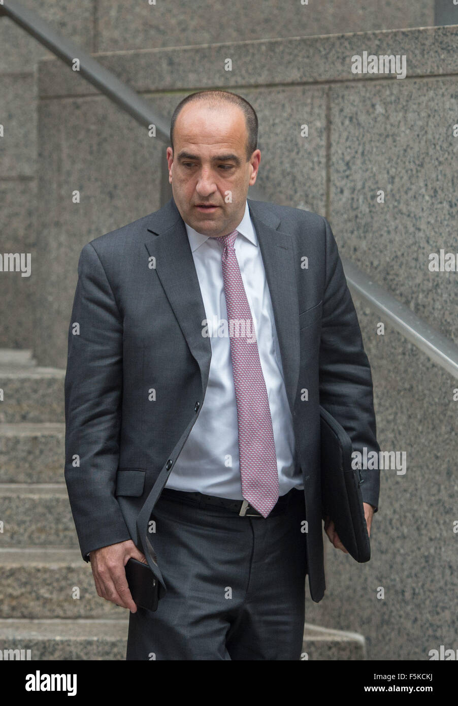 New York, NY, USA. 5th Nov, 2015. Former JPMorgan Chase & Co. broker ...