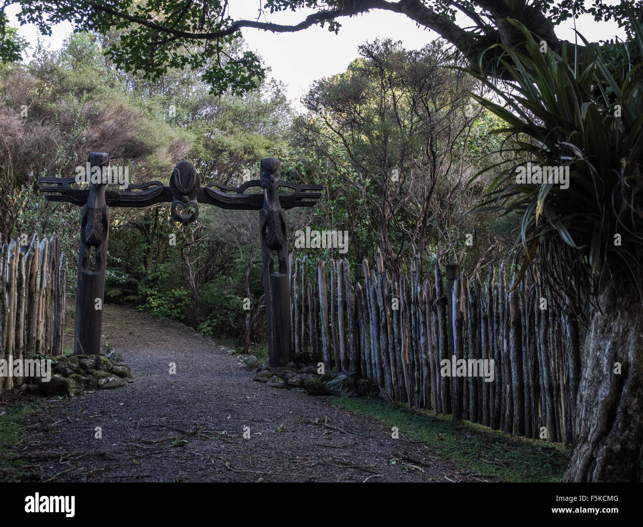 Waharoa gateway to maori hi-res stock photography and images - Alamy