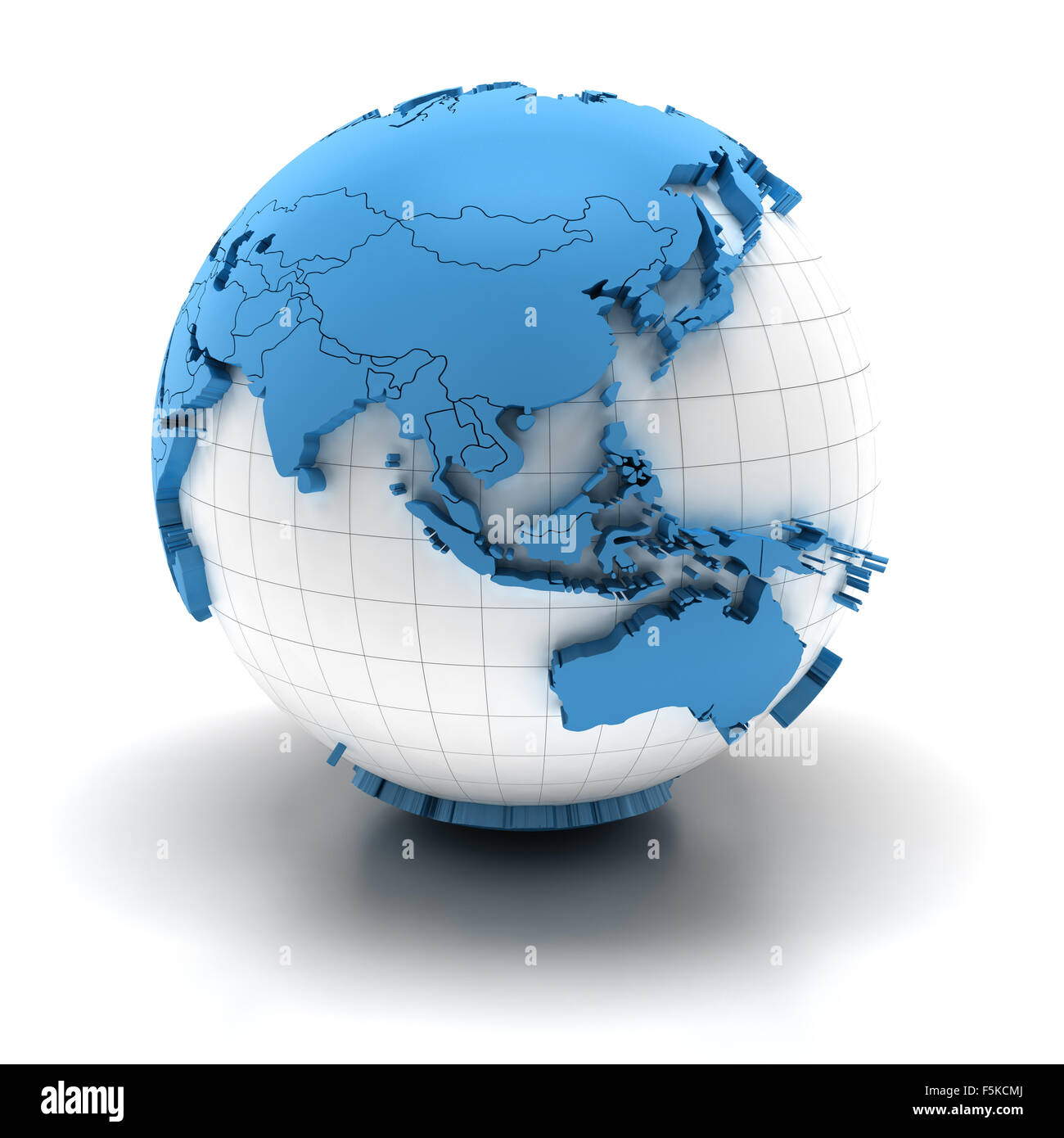 Asia globe map 3d hi-res stock photography and images - Alamy Asia globe map 3d hi-res stock photography and images - Alamy