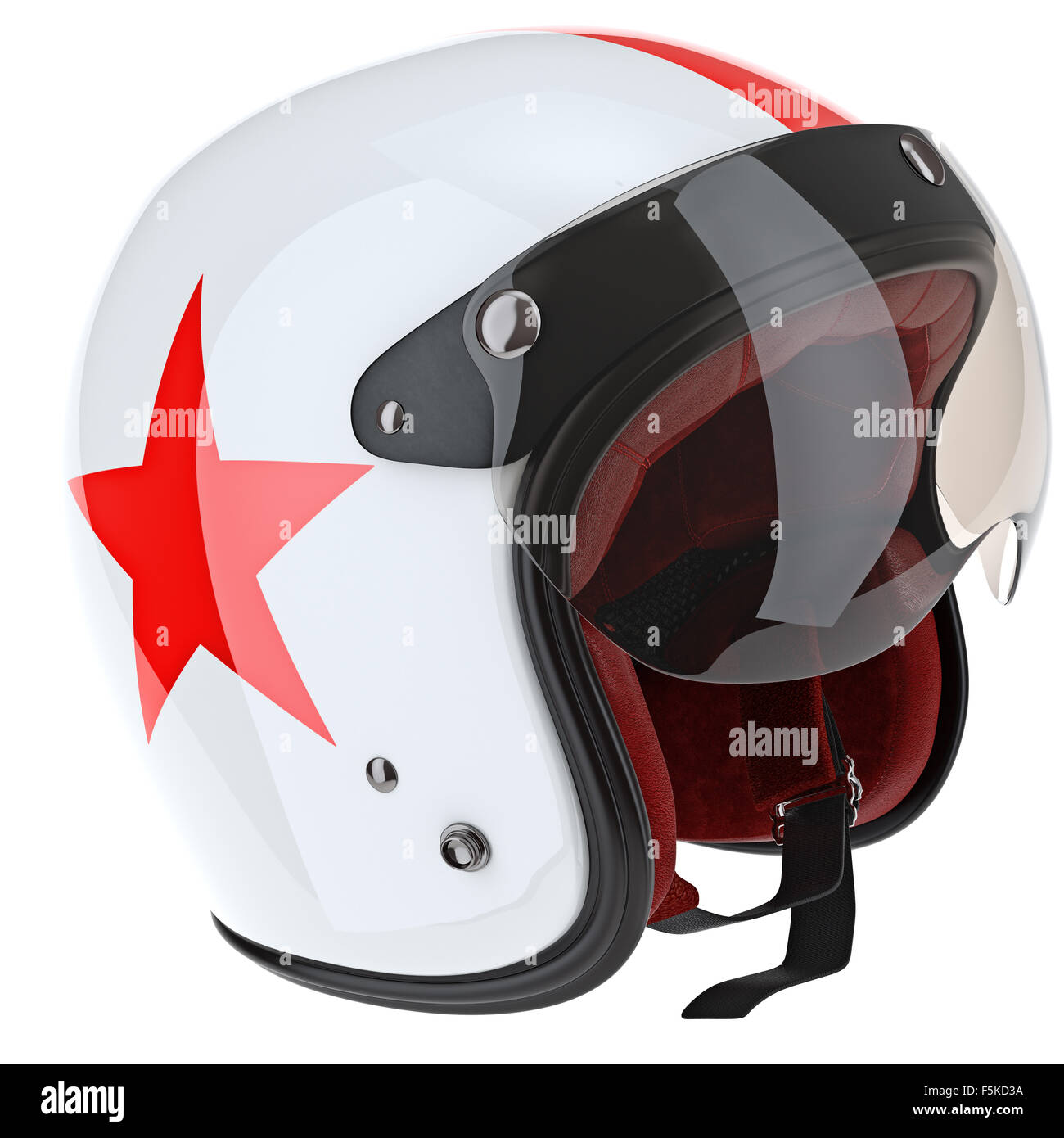 Black glossy motorcycle helmet hi-res stock photography and images - Alamy