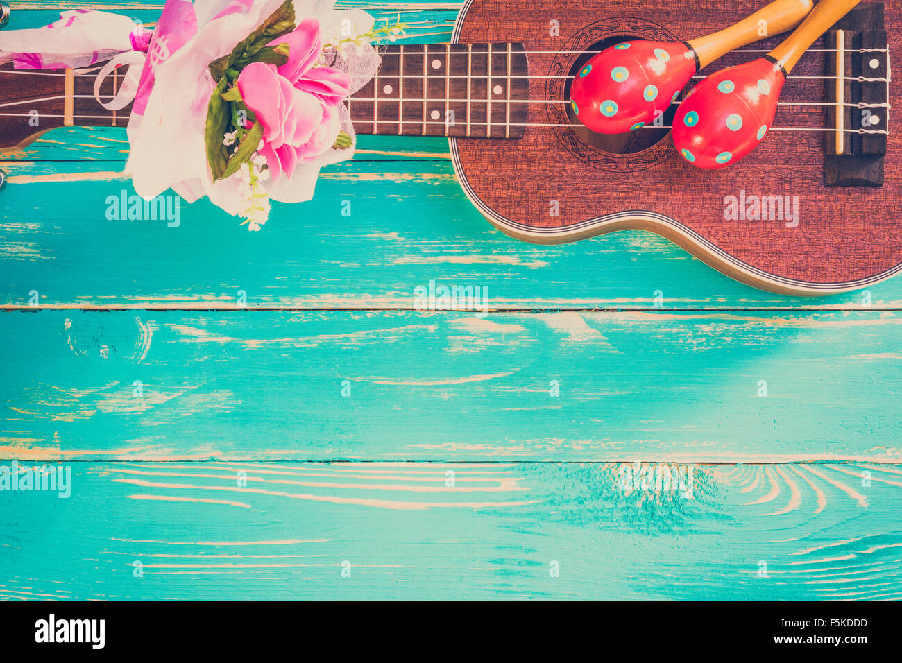 Ukulele is a Hawaiian Style String Music Instrument Stock Photo - Alamy