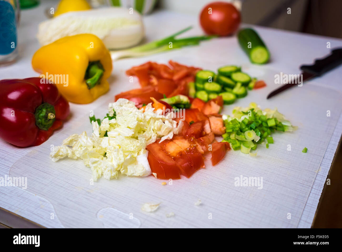 vegetables in the kitchen Stock Photo - Alamy