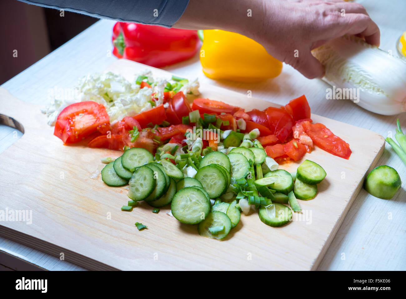 vegetables in the kitchen Stock Photo - Alamy