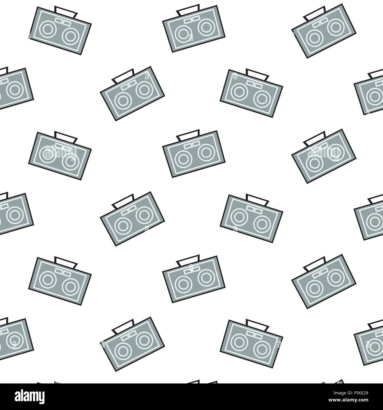 Vector Radio Pattern Background Stock Vector Image & Art - Alamy