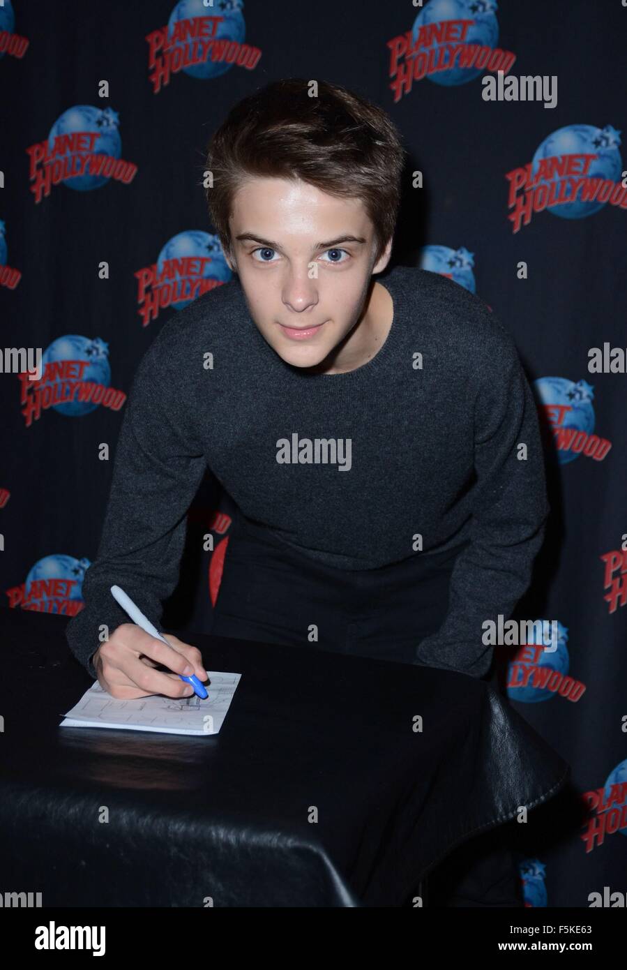 New York, NY, USA. 5th Nov, 2015. Corey Fogelmanis in attendance for ...