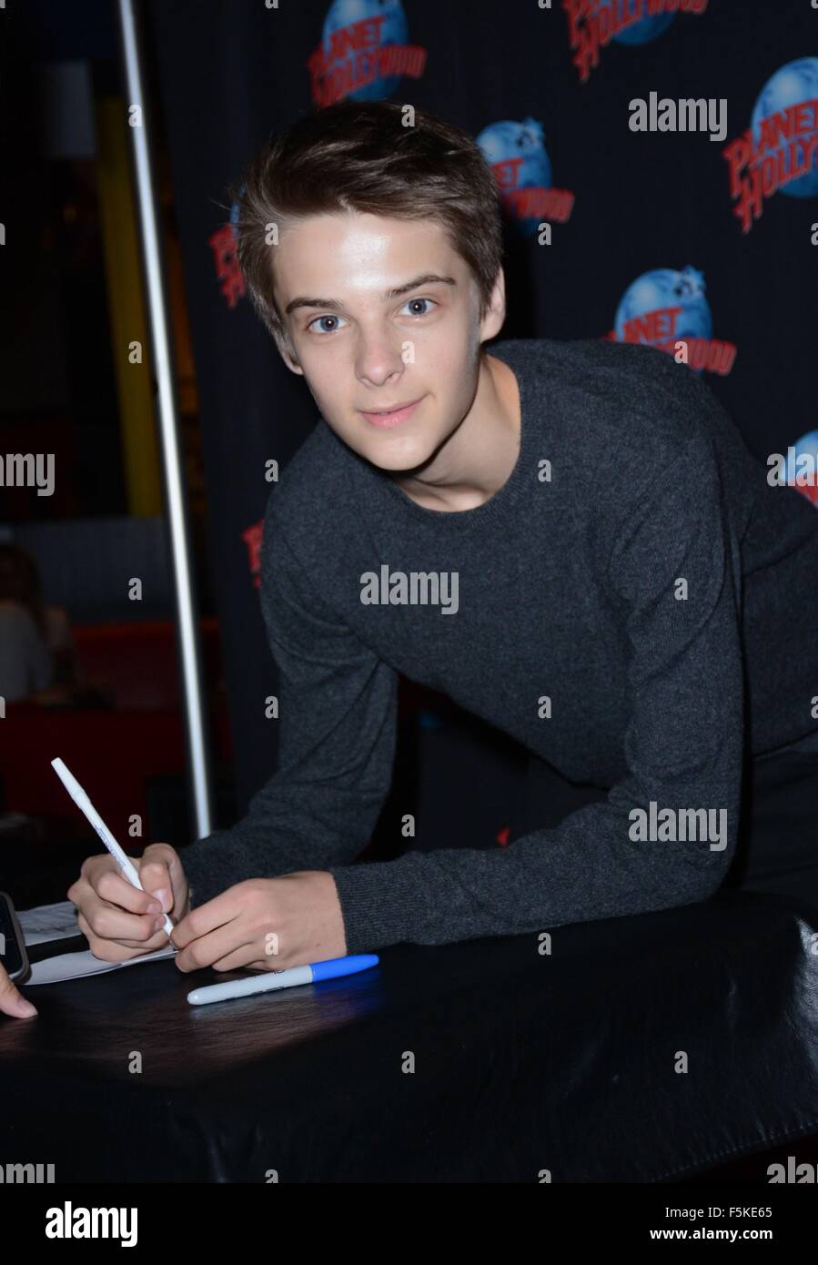New York, NY, USA. 5th Nov, 2015. Corey Fogelmanis in attendance for ...