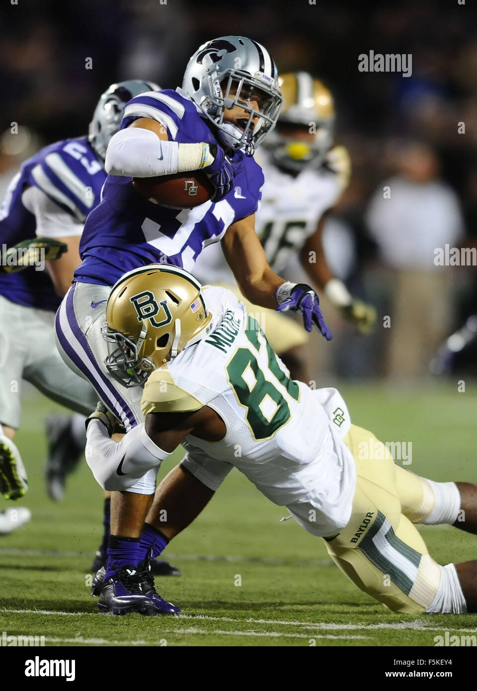 Manhattan, Kansas, USA. 05th Nov, 2015. Kansas State Wildcats return ...