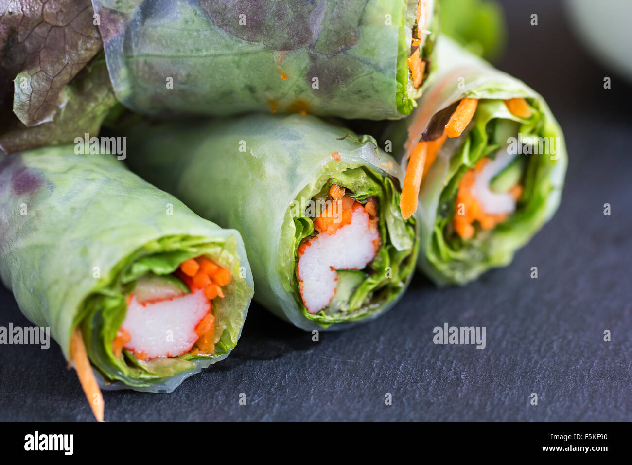 Vietnamese Spring Roll High Resolution Stock Photography and Images - Alamy