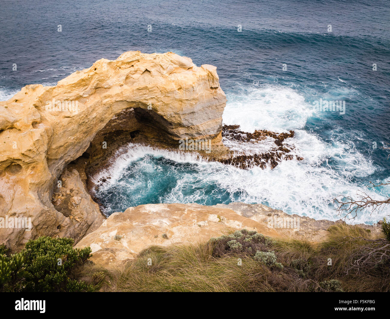 Rocks and waves Stock Photo - Alamy