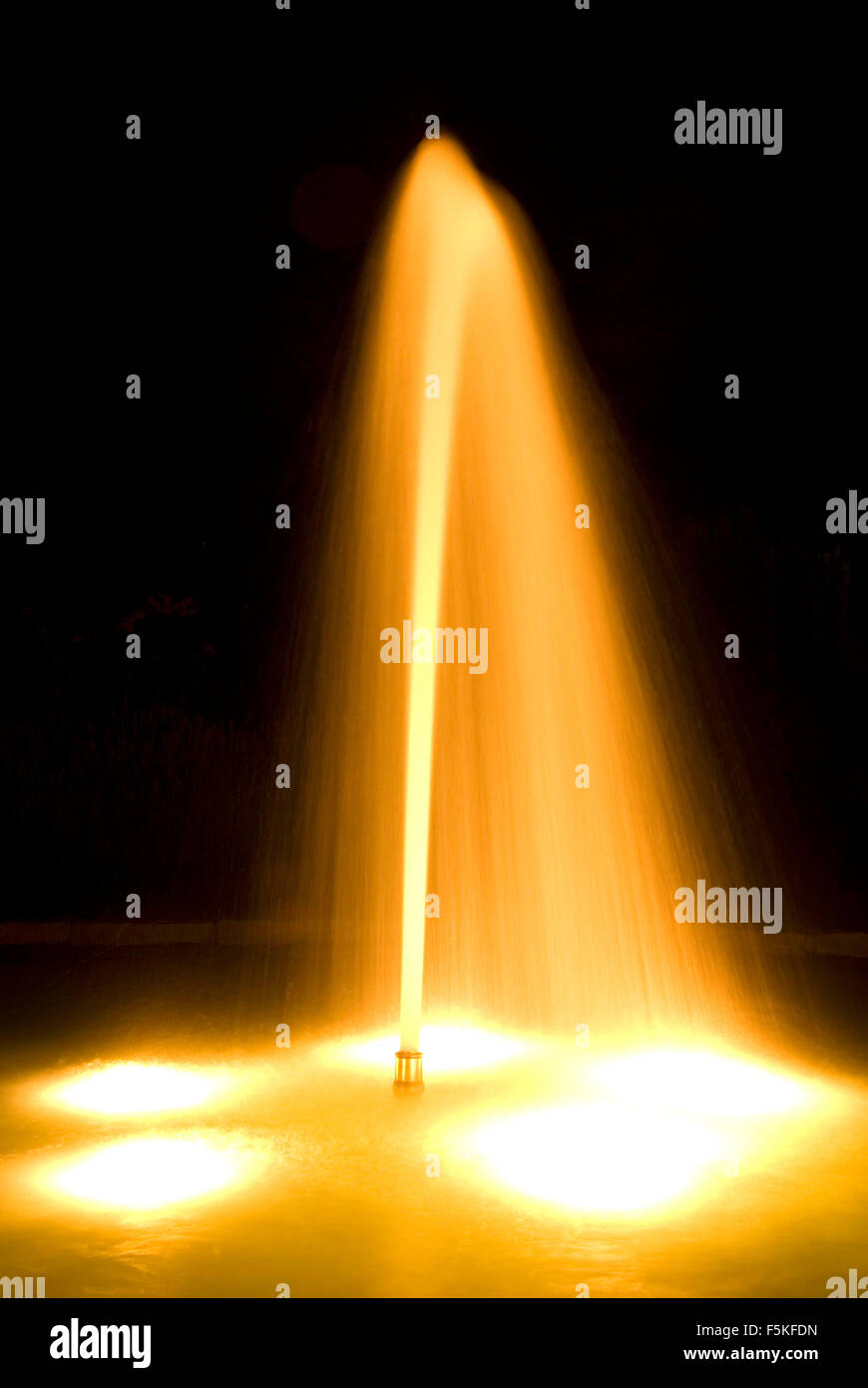 Axis Fountain, Oregon Garden, Oregon Stock Photo - Alamy