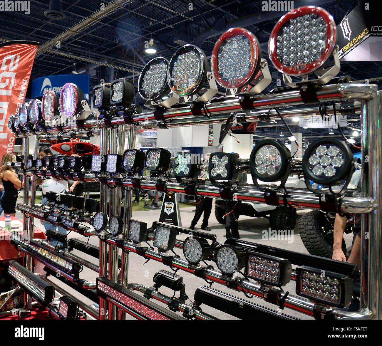 Las Vegas Nevada, USA. 5th Nov, 2015. Many of the automotive things on ...