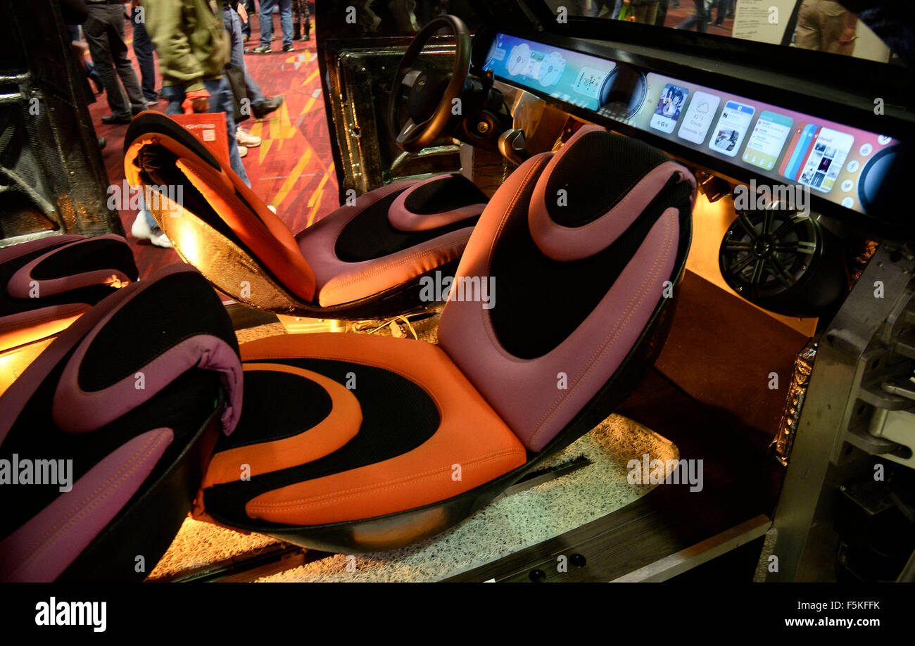 Las Vegas Nevada, USA. 5th Nov, 2015. Many of the automotive things on ...