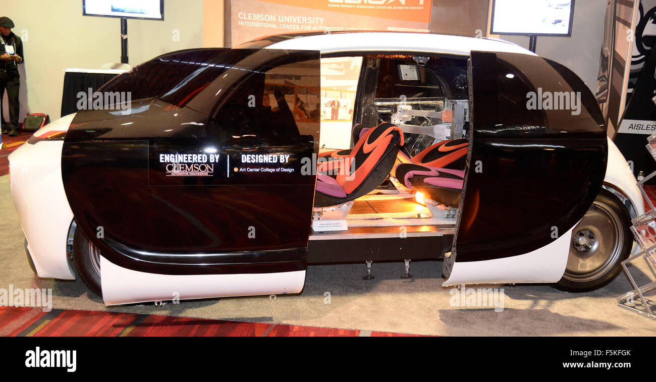 Las Vegas Nevada, USA. 5th Nov, 2015. Many of the automotive things on ...