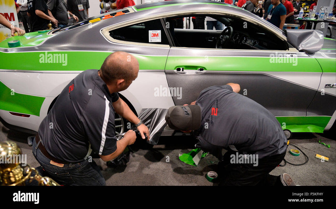 Las Vegas Nevada, USA. 5th Nov, 2015. Many of the automotive things on ...
