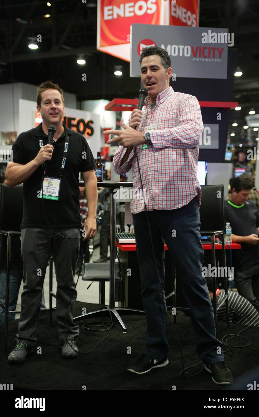 Las Vegas, NV, USA. 5th Nov, 2015. Matt D'Andria, Adam Carolla in ...