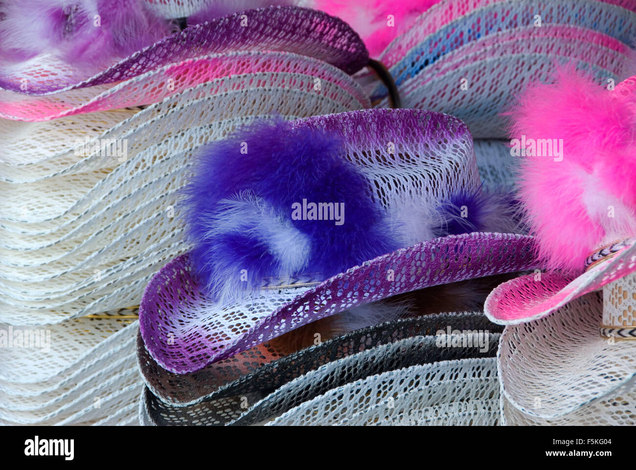 Vendor hats, Oregon State Fair, Salem, Oregon Stock Photo - Alamy