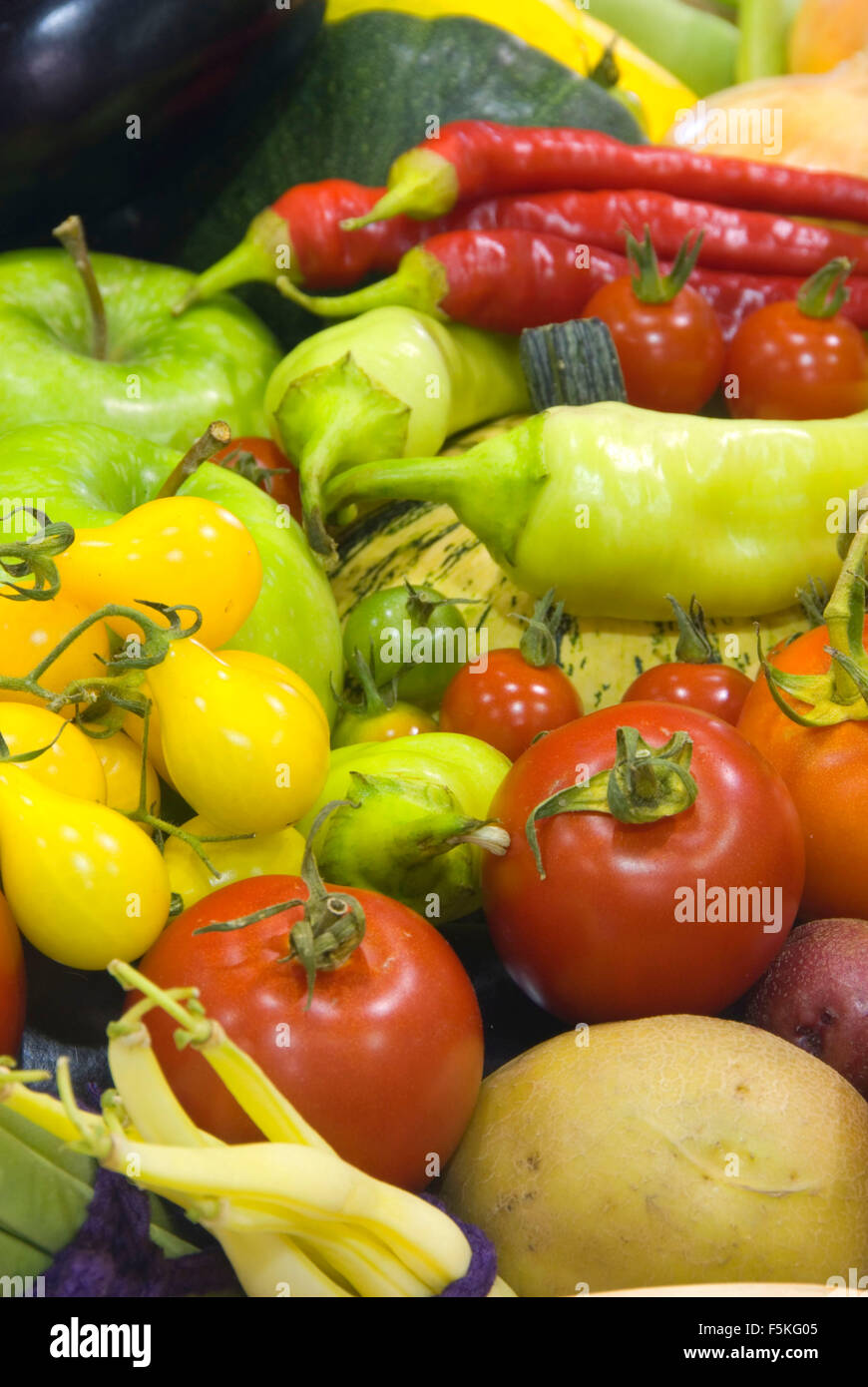 Produce farm display, Oregon State Fair, Salem, Oregon Stock Photo - Alamy