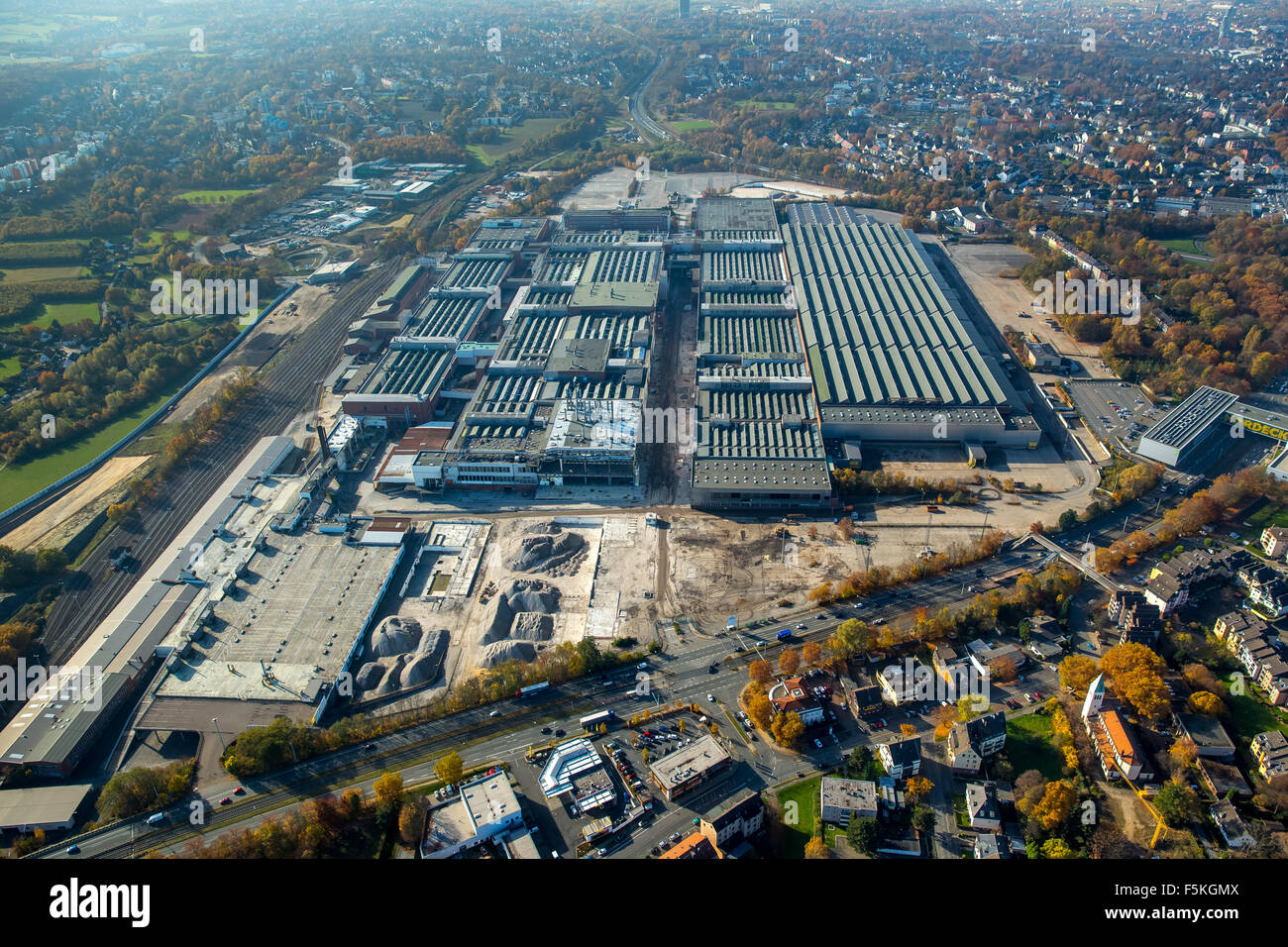 OPEL Opel plant 1, demolition demolition, automotive, expansion A44 ...