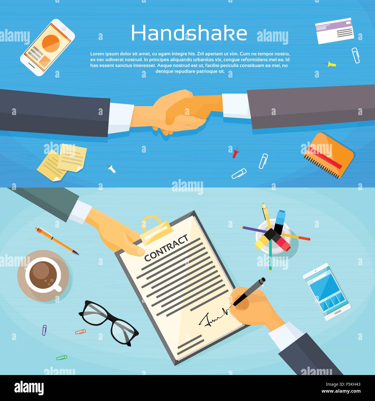 Two men holding hands sign Stock Vector Images - Alamy