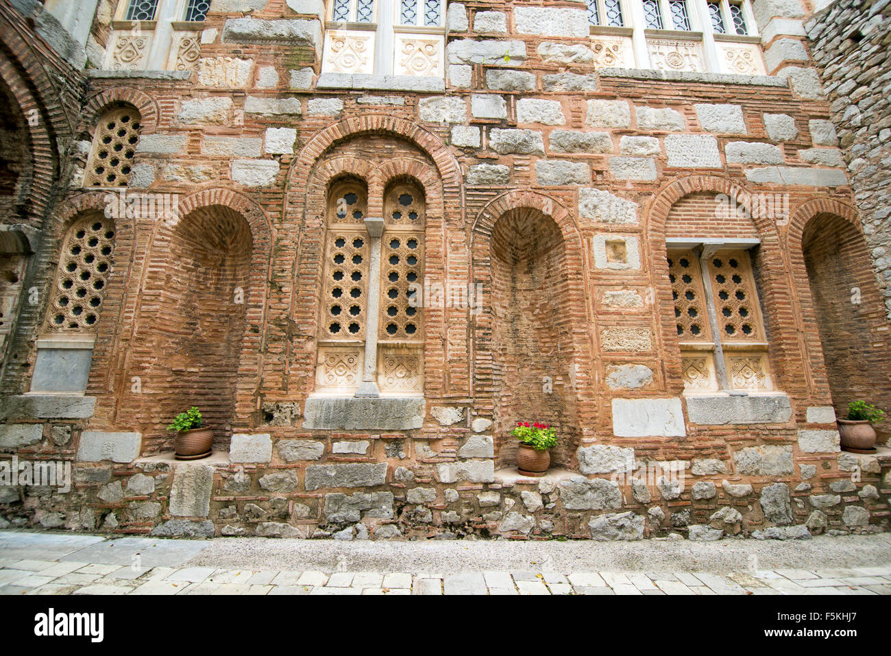 DISTOMO, GREECE - OCTOBER 30, 2015: Hosios Loukas monastery is one of ...