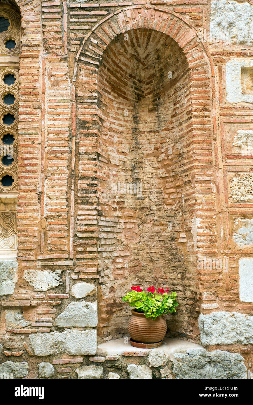 DISTOMO, GREECE - OCTOBER 30, 2015: Hosios Loukas monastery is one of ...