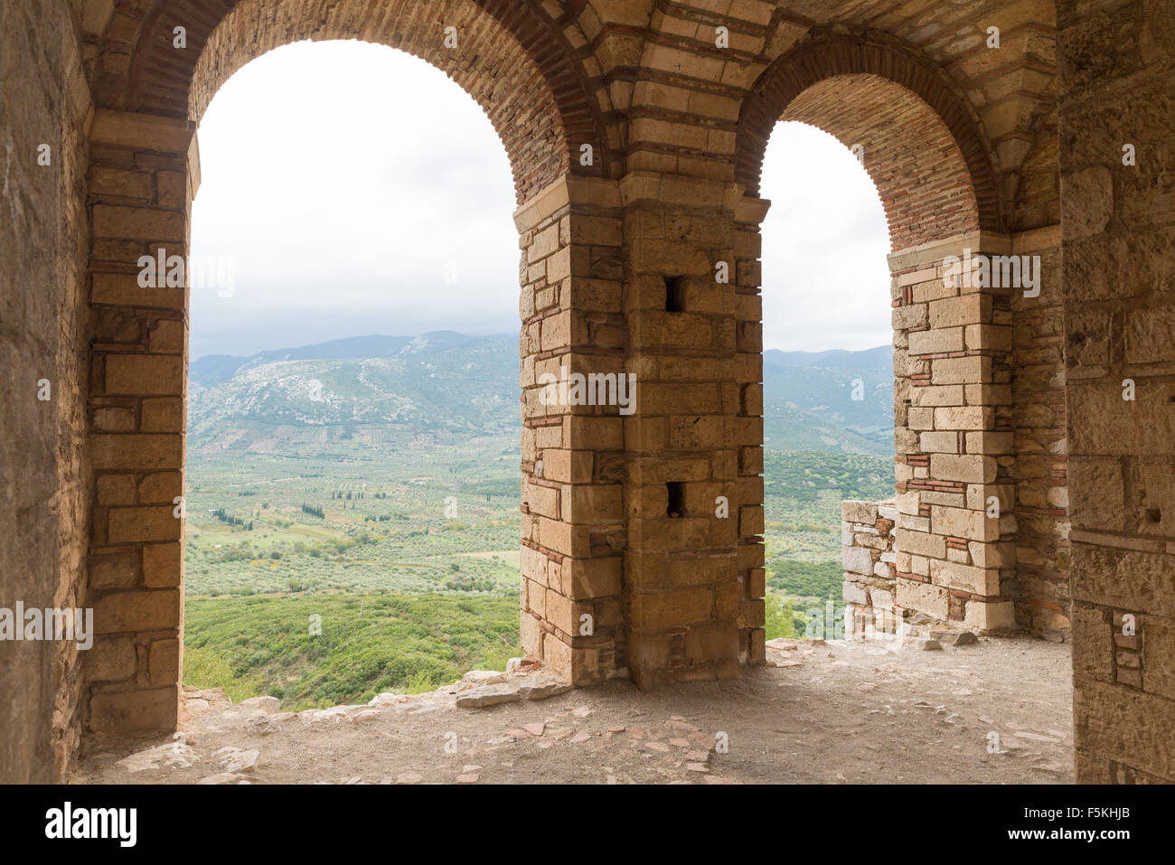 DISTOMO, GREECE - OCTOBER 30, 2015: Hosios Loukas monastery is one of ...