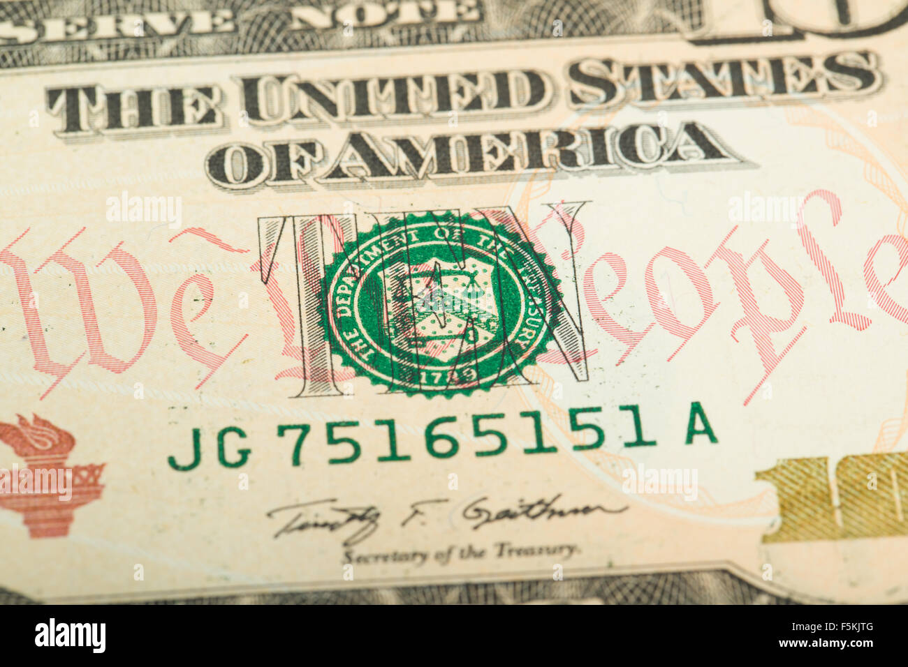 macro of US dollar money banknote for background or backdrop Stock ...