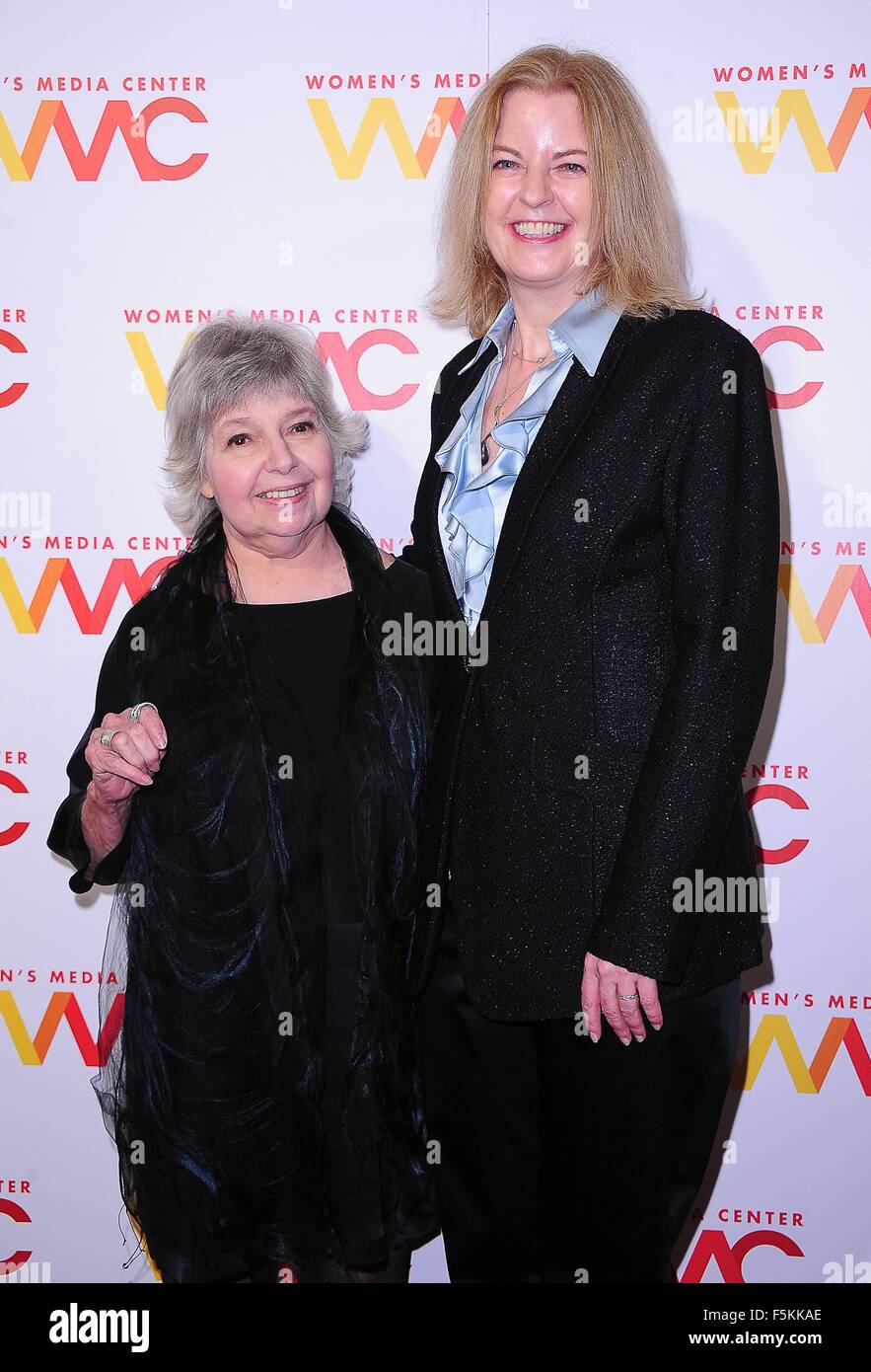 New York, NY, USA. 5th Nov, 2015. Robin Morgan, Julie Burton at ...