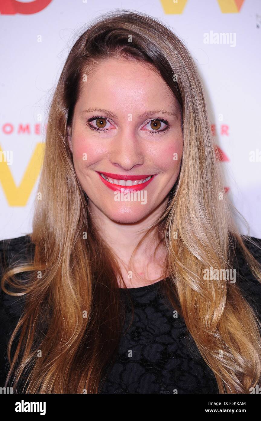 New York, NY, USA. 5th Nov, 2015. Laura Bates at arrivals for The Women ...