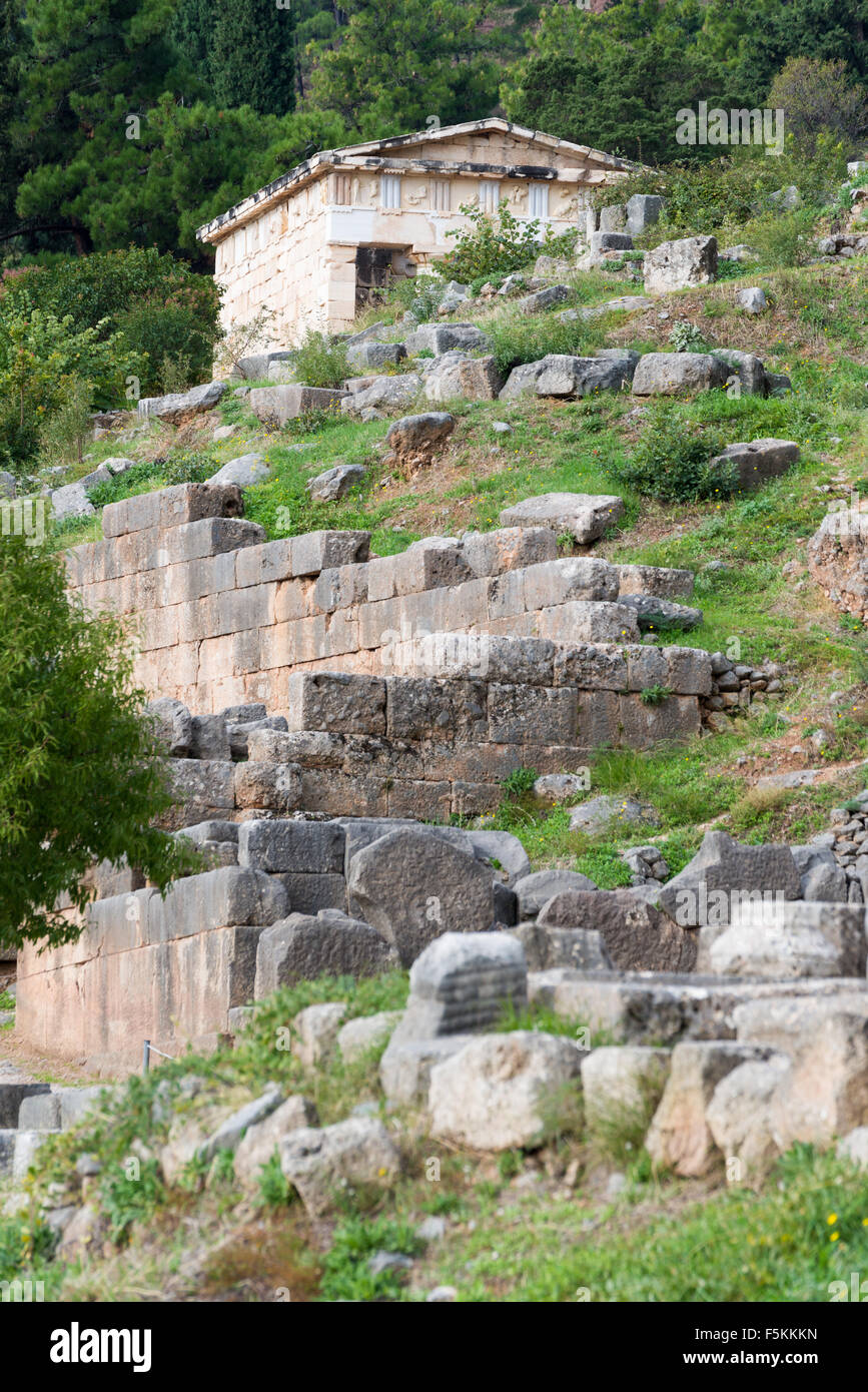 The archaeological site of Delphi has been inscribed upon the the World ...