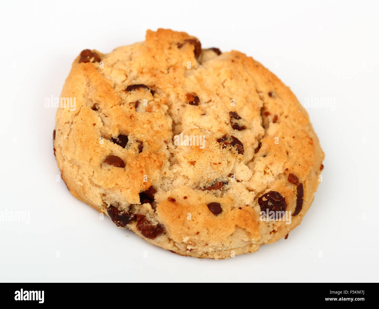 Single round chocolate chip biscuit hi-res stock photography and images ...