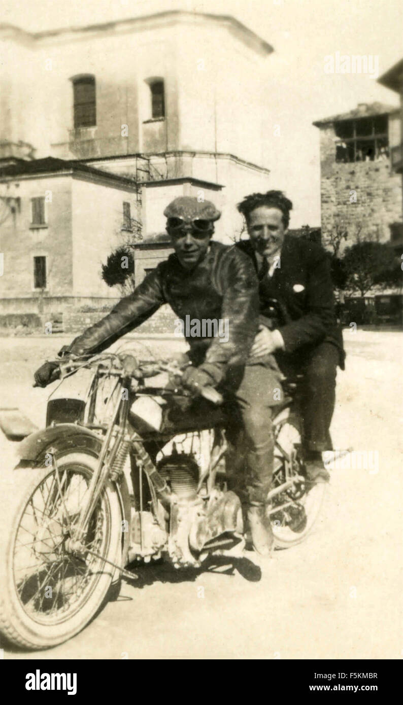 Two Guys On A Motorcycle High Resolution Stock Photography and Images ...