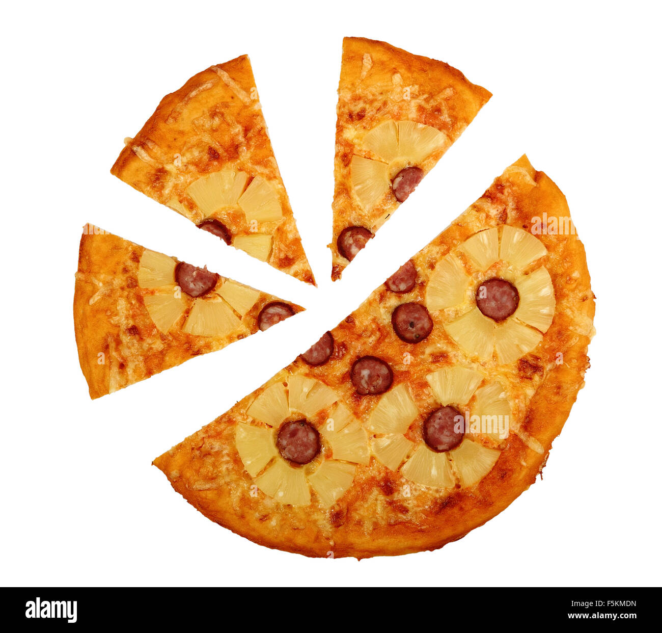 Triangle Shaped Pizza