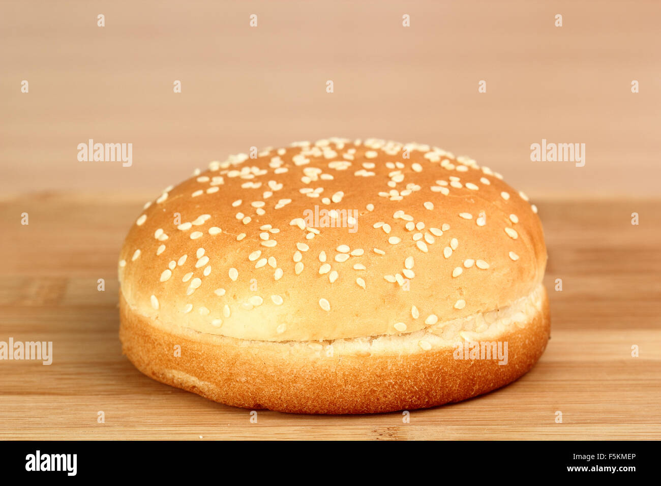 Bread Roll for Hamburger. Making Hamburger. Macro. Series. 1/12 Stock ...
