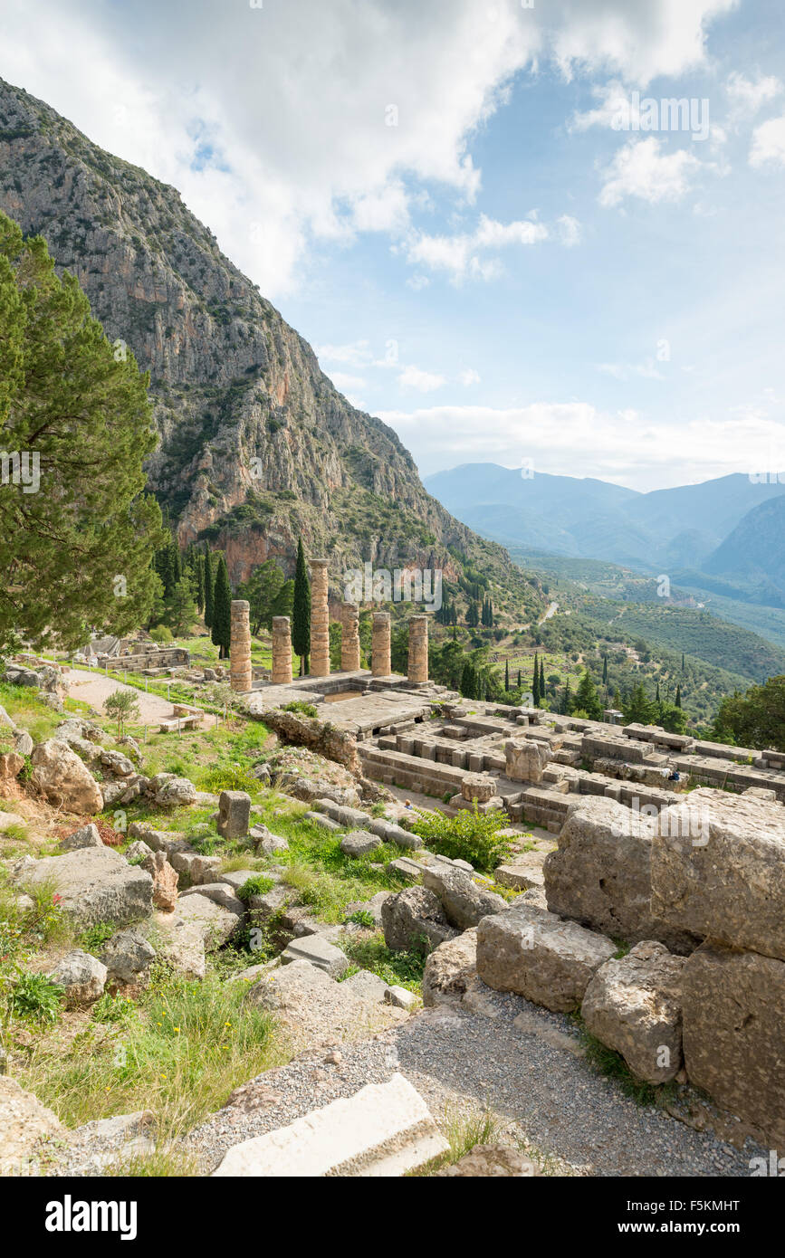 The archaeological site of Delphi has been inscribed upon the the World ...