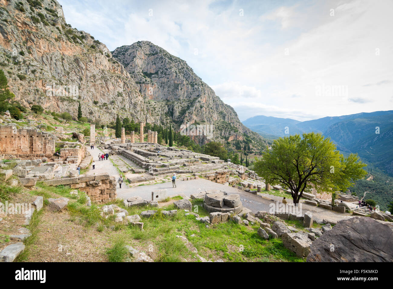 The archaeological site of Delphi has been inscribed upon the the World ...