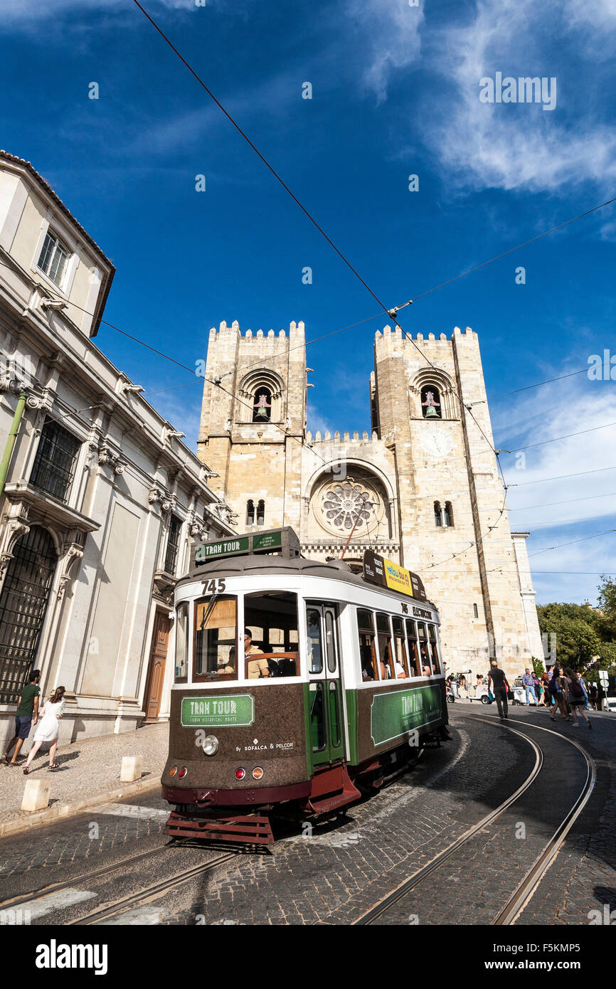 Lisbon Cathedral, Portugal Stock Photo - Alamy