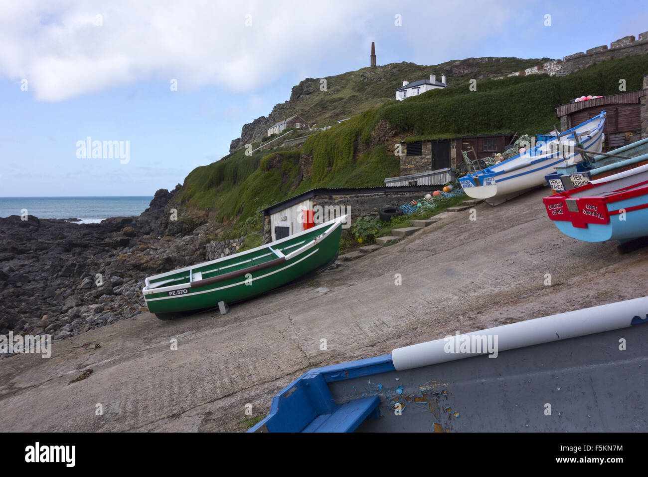 Small cove with boats hi-res stock photography and images - Alamy