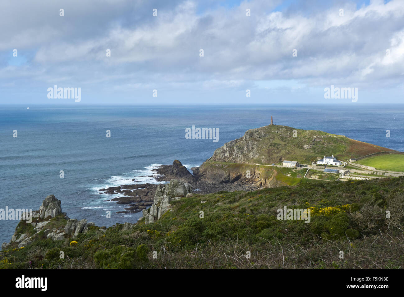 Cape cornwall carn gloose hi-res stock photography and images - Alamy