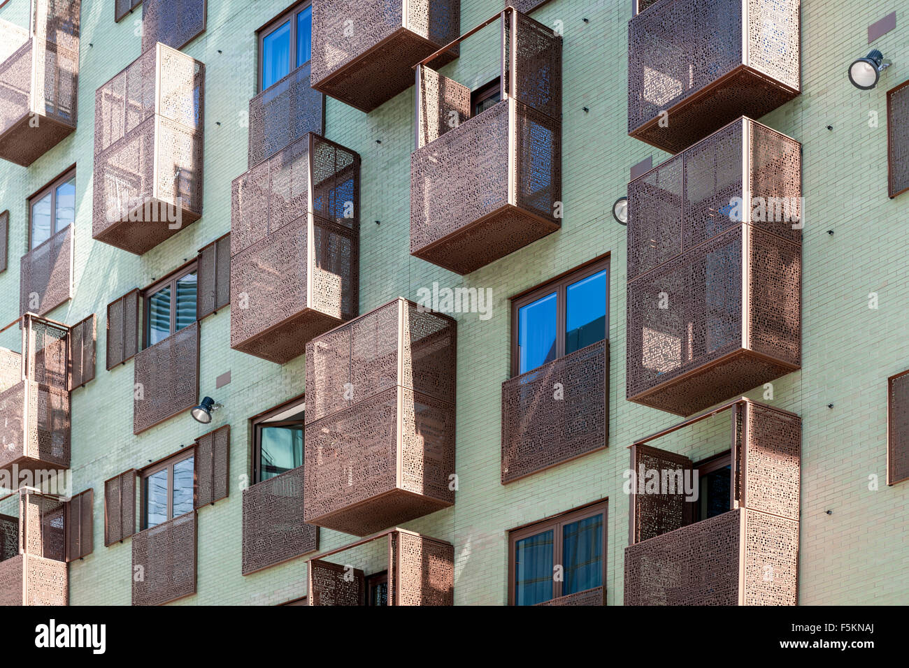 Modern architecture, Westerdok, Amsterdam, The Netherlands Stock Photo ...