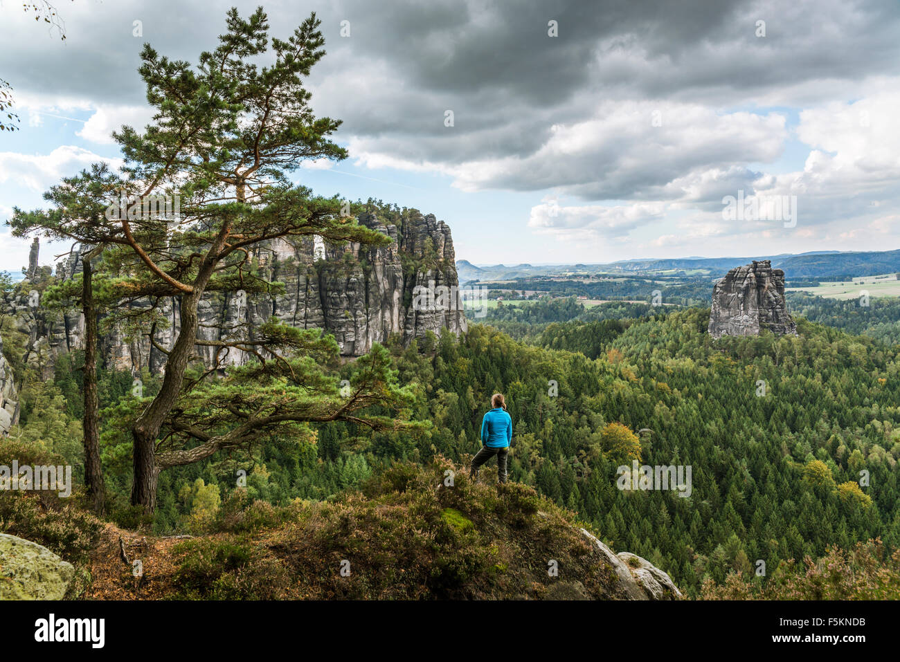 Falkenstein rock massif hi-res stock photography and images - Alamy