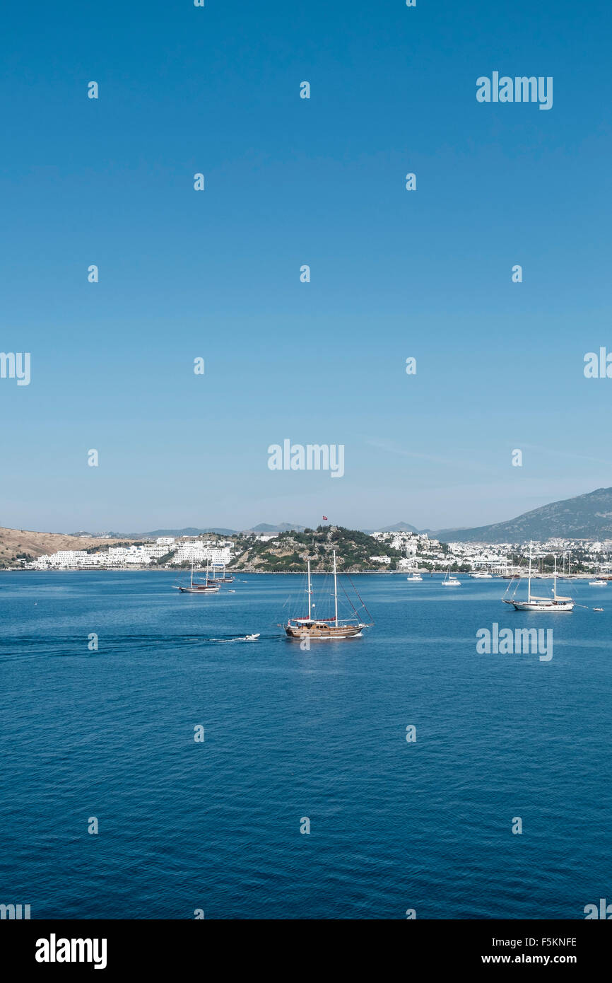Port of Bodrum, Turkey Stock Photo - Alamy