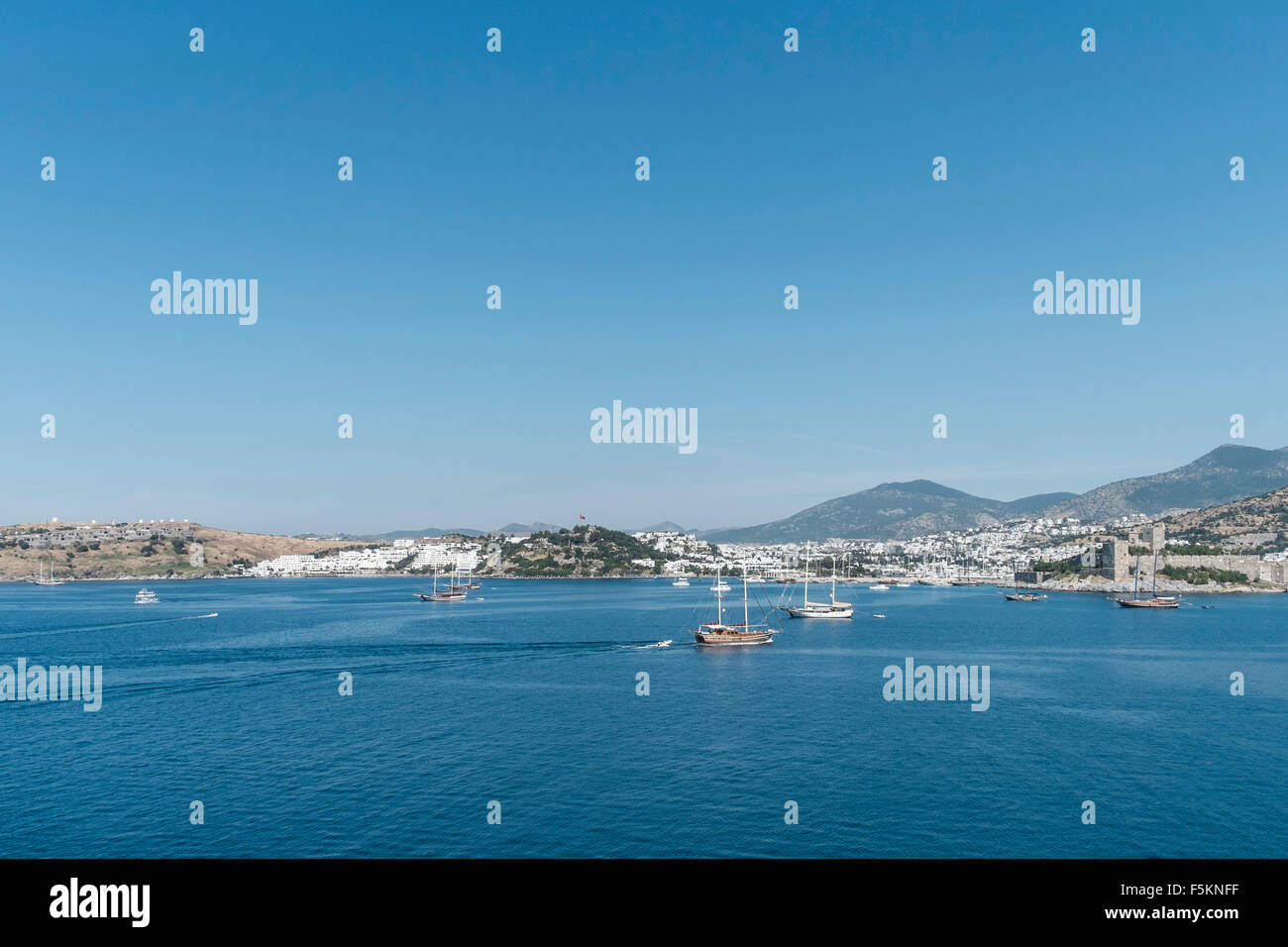 Port of Bodrum, Turkey Stock Photo - Alamy