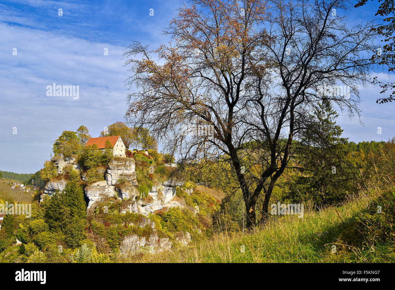 Castle Pottenstein, Bavaria, Germany Stock Photo - Alamy