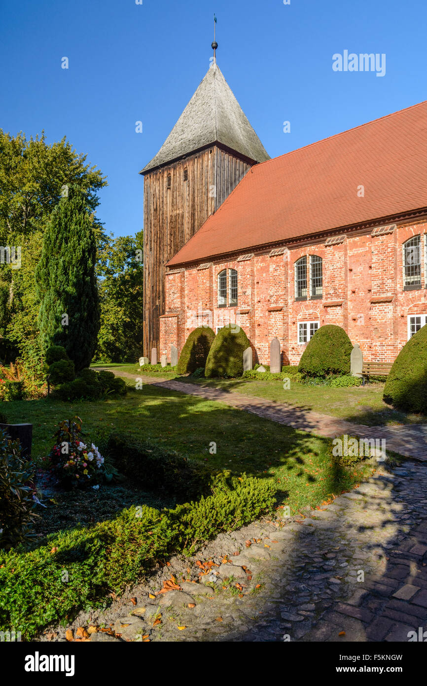 Hall church in Prerow, Mecklenburg Western Pomerania, Germany Stock ...