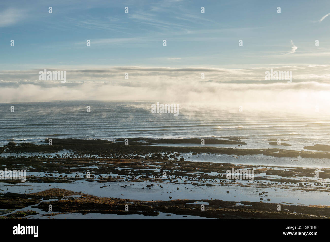 Sea fog england north hi-res stock photography and images - Alamy