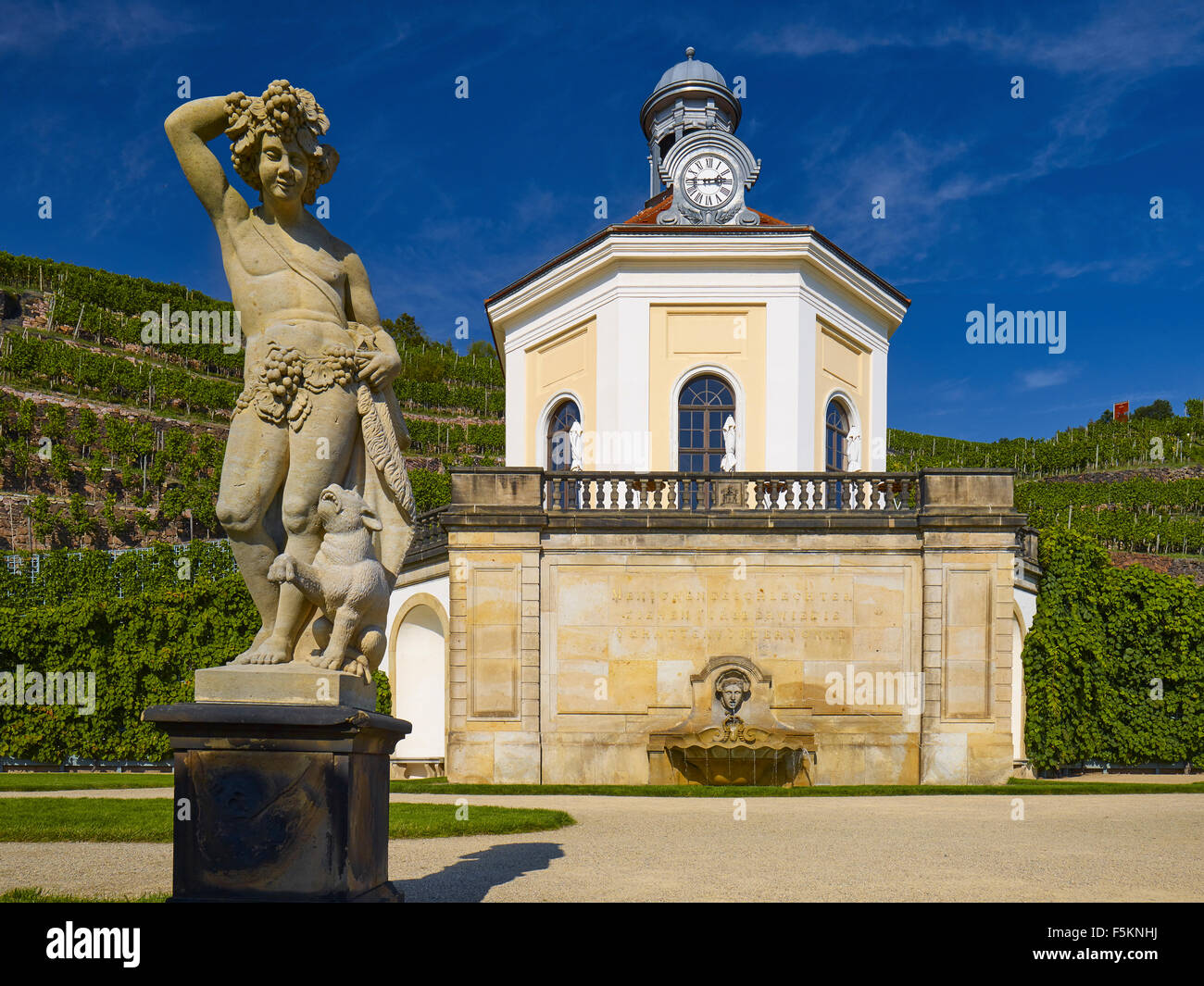Belvedere of Castle Wackerbarth, Radebeul, Germany Stock Photo - Alamy