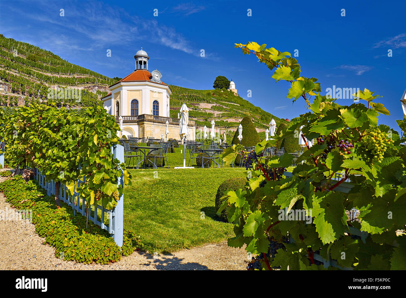 Belvedere of Castle Wackerbarth, Radebeul, Germany Stock Photo - Alamy