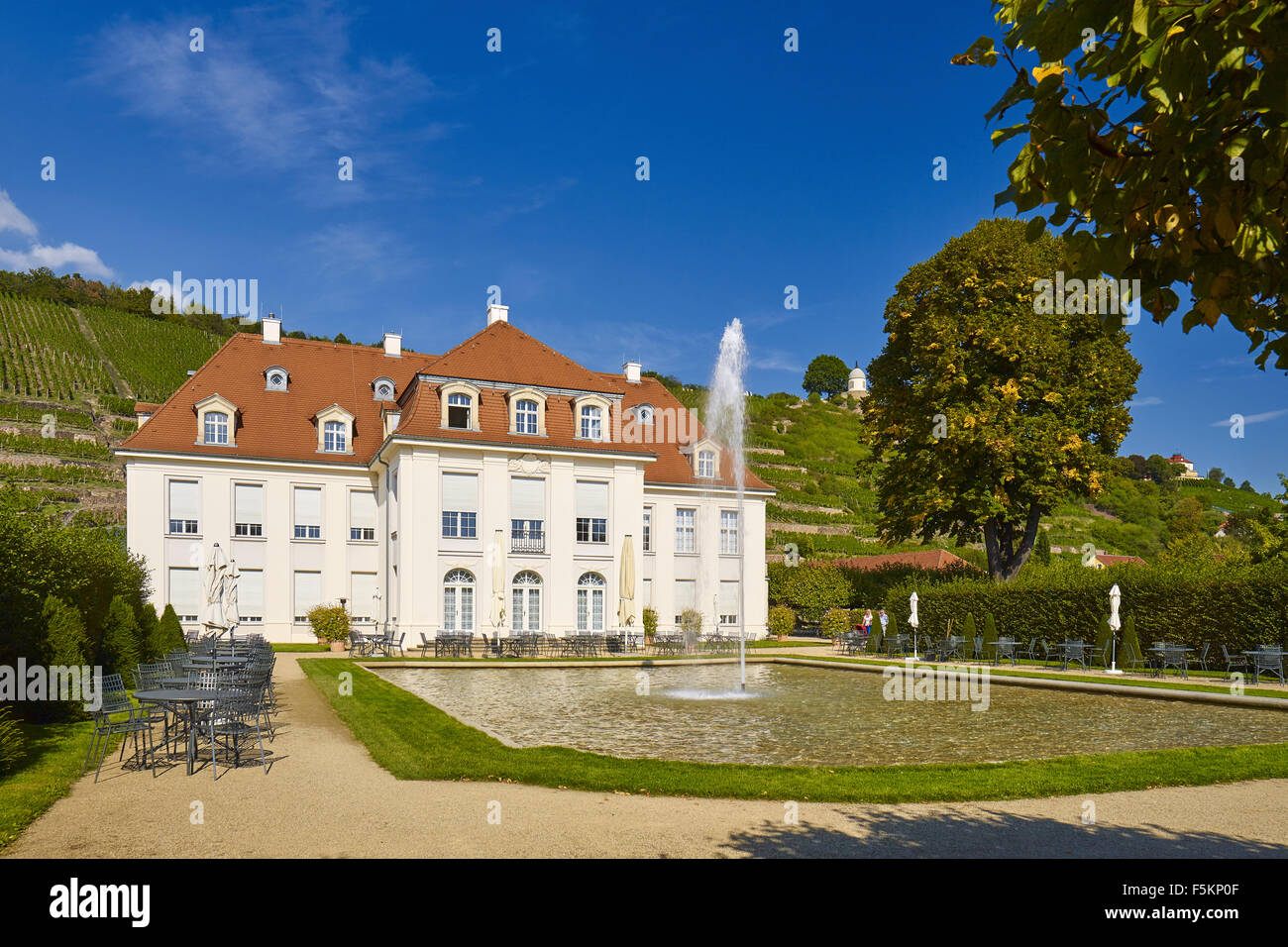 Castle Wackerbarth, Radebeul, Germany Stock Photo - Alamy